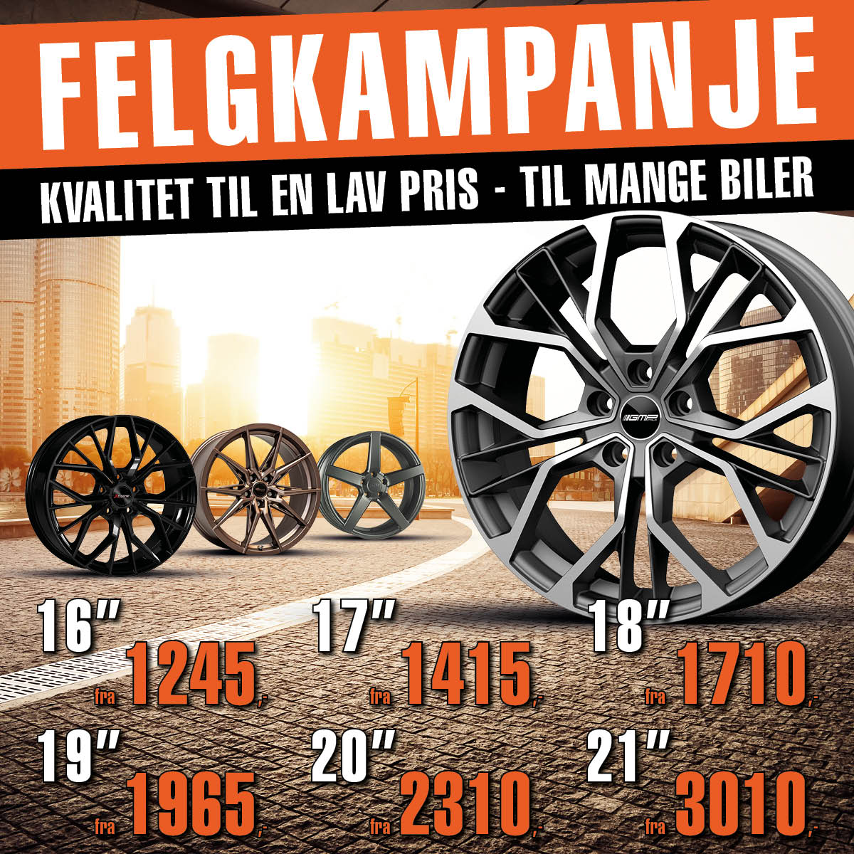 Felger | Norges HEFTIGSTE felgprogram | Dekk1