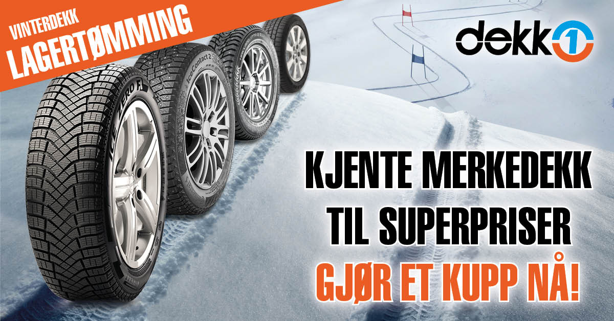 Vinterdekk - Dekk1 har prisgaranti