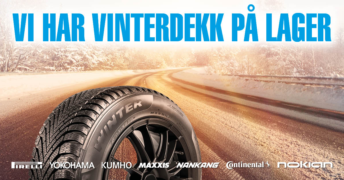Vinterdekk | Stort utvalg av trygge vinterdekk til alle biler!