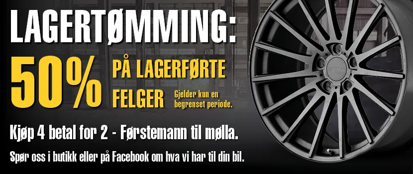 Felg - Felger - Norges råeste felgprogram - Dekk1